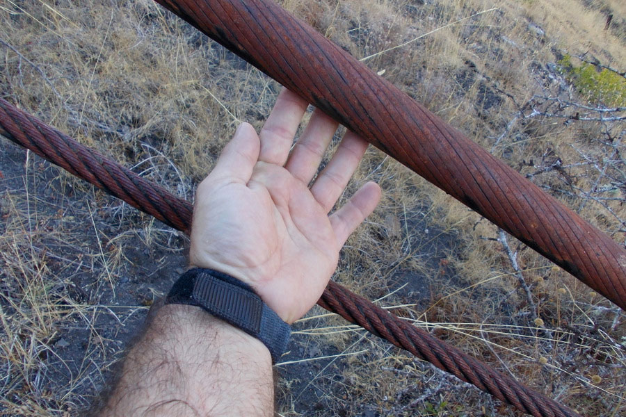 MTI Minas Castilla y León: Minas de Sabero: Cable del terri