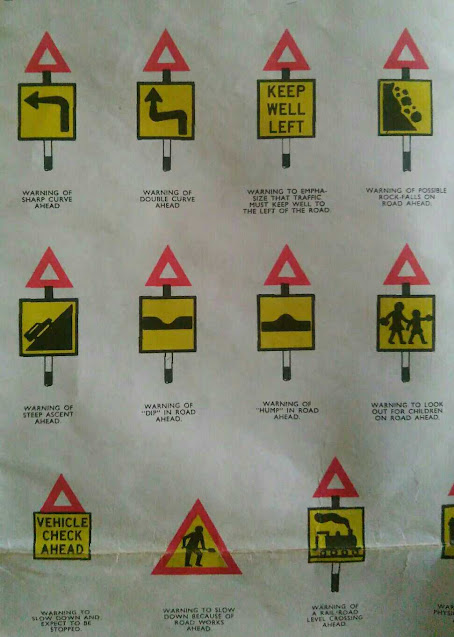 Zimbabwe Common (V.I.D) Provisional Traffic Signs