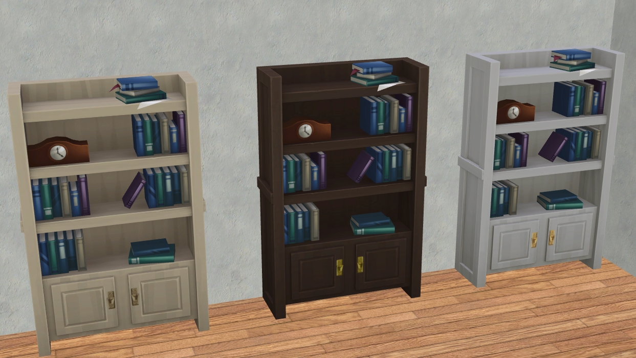 TheNinthWaveSims: The Sims 2 - TS4 Mega Bookcase For The Sims 2