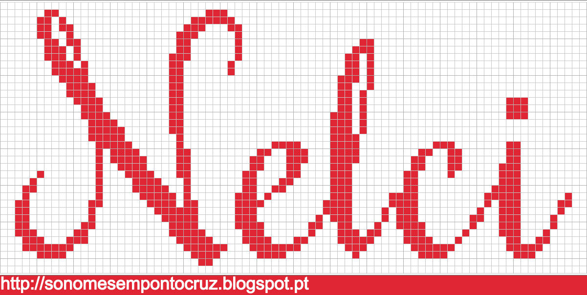 Nomes em Ponto Cruz: Nelci - Nomes em Ponto Cruz Nomes em Ponto Cruz: Nelci - Nomes em Ponto Cruz