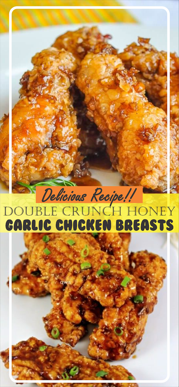 Double Crunch Honey Garlic Chicken Breasts | Floats CO