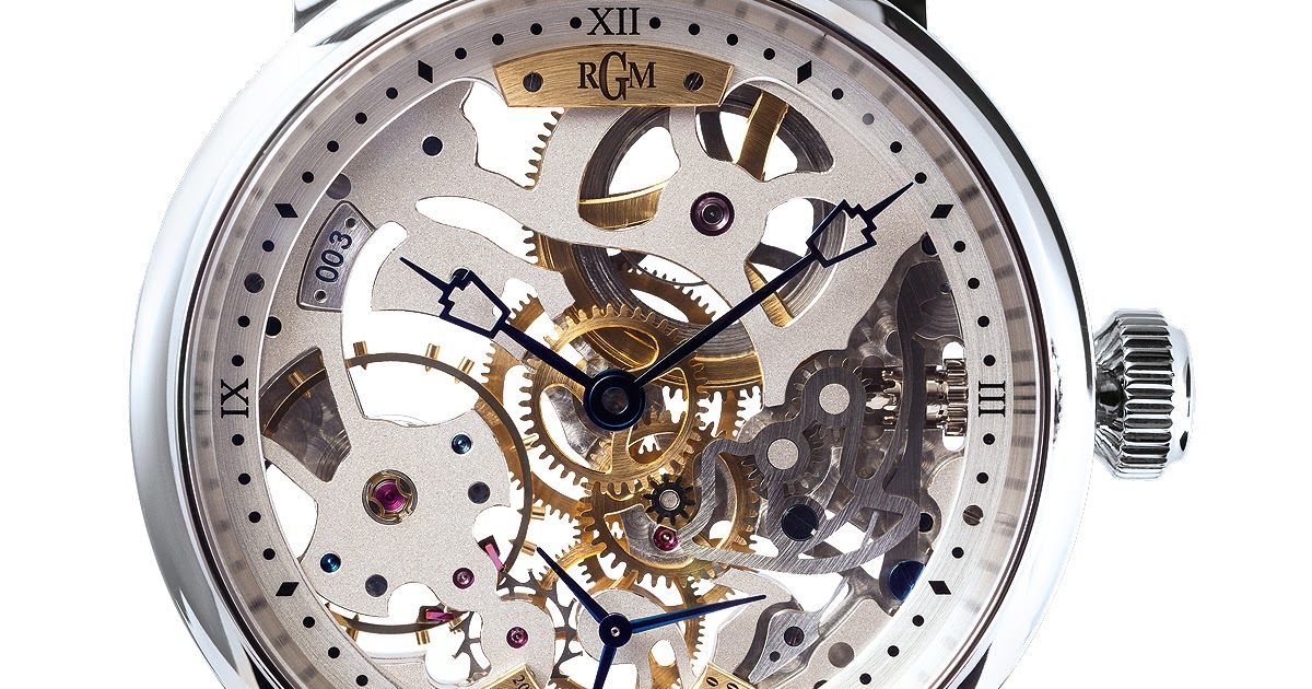 Watch Photo Collection Hobby: RGM PS 801 Skeleton