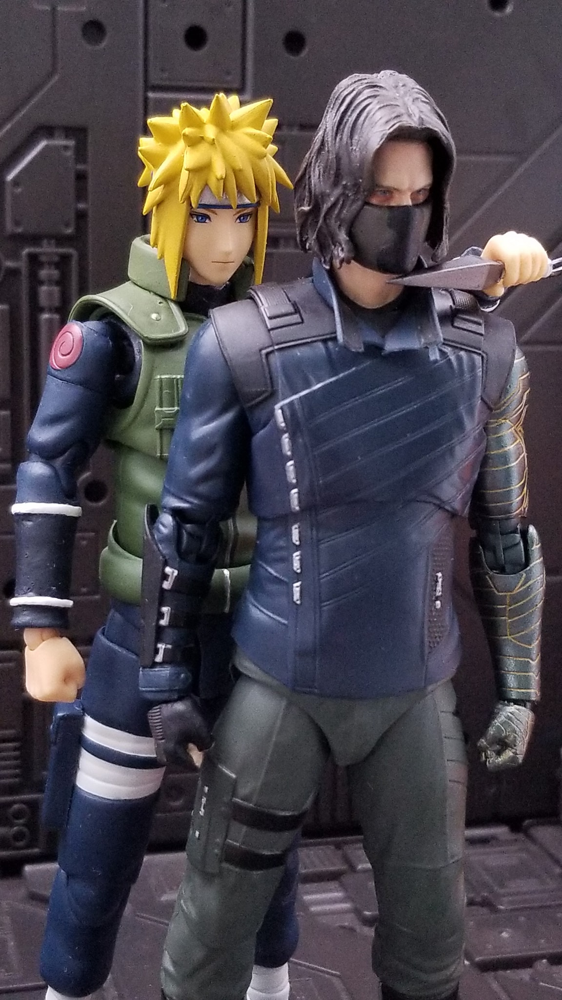 SHF Naruto Namikaze Minato Custom 火影忍者/狐忍 波風水門/波風皆人 改造, SHF Minato, SHF ...
