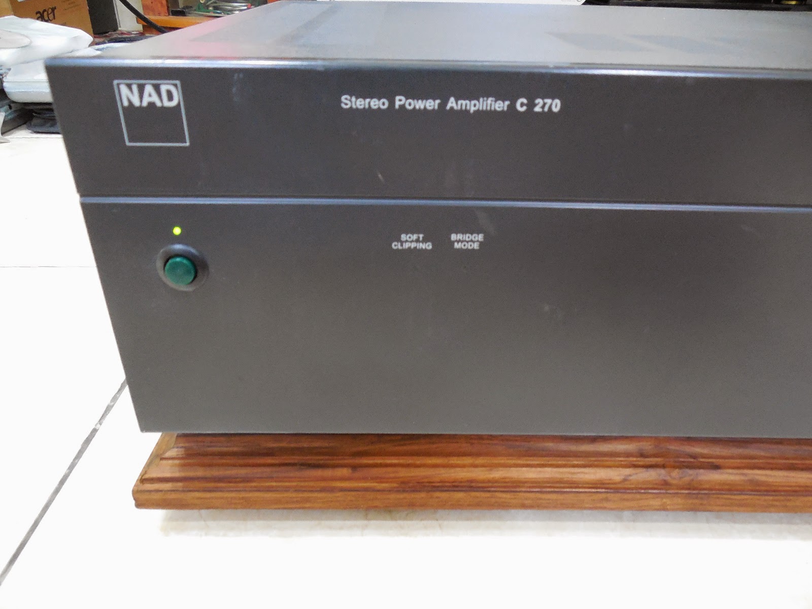 all about audio: Nad C270 Power Amplifier