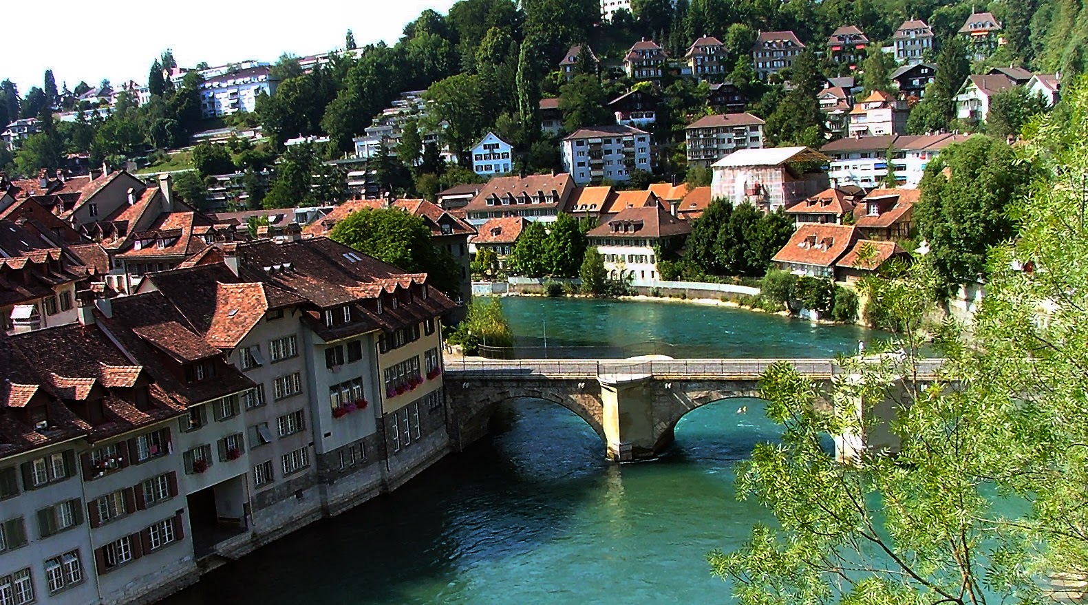 Old beautiful city Bern in Switzerland - Beautiful Traveling Places