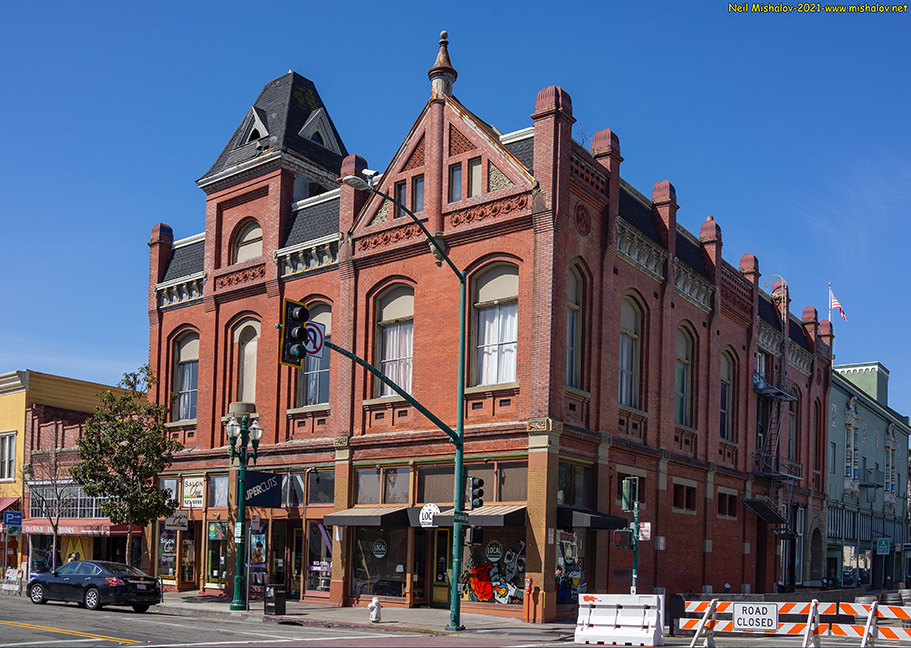 San Francisco Bay Area Photo Blog: Views of downtown Alameda: 16 March 2021