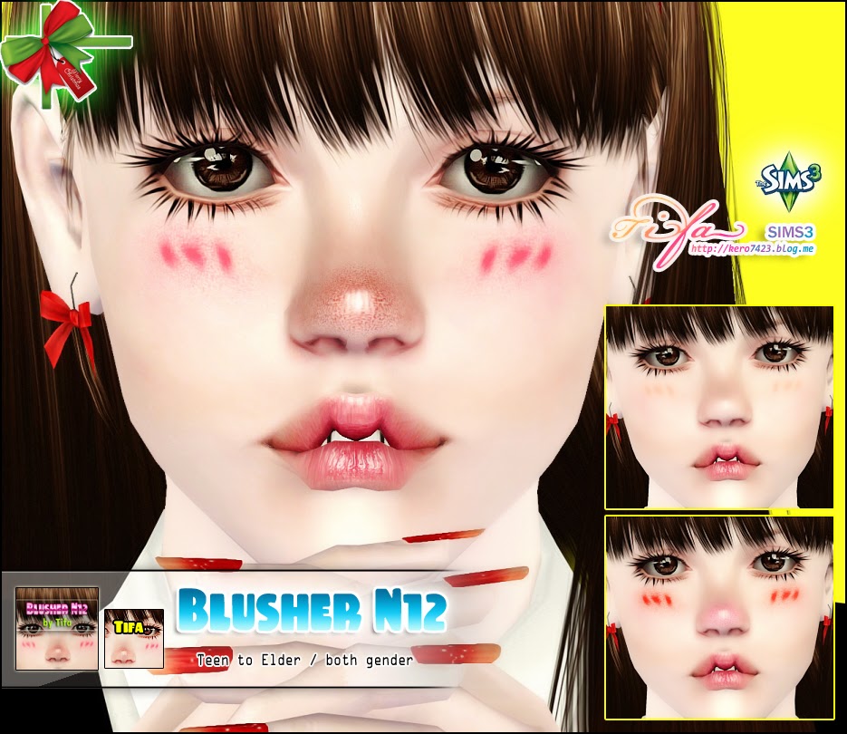 My Sims 3 Blog: New Blush by Tifa