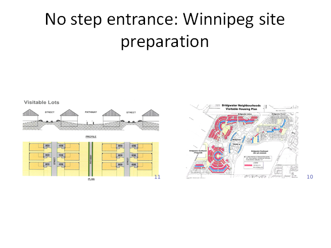 Universal Design in Canada: No Step Entrance - Homes that are welcoming ...