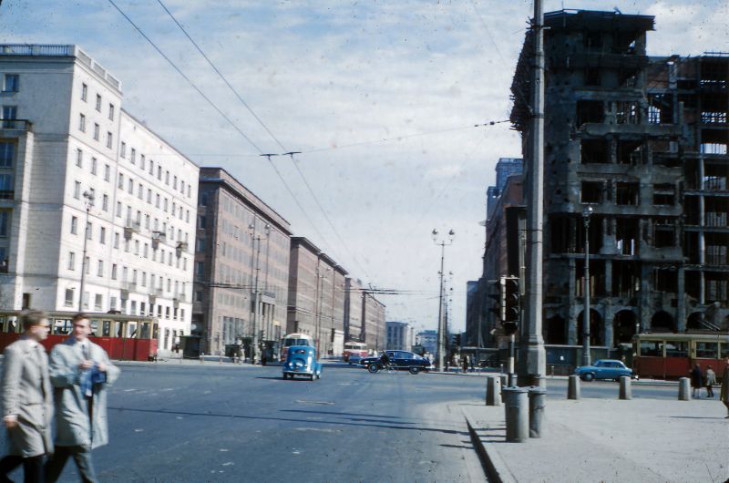 Warsaw in the Mid-1950s Through Amazing Color Photos ~ Vintage Everyday