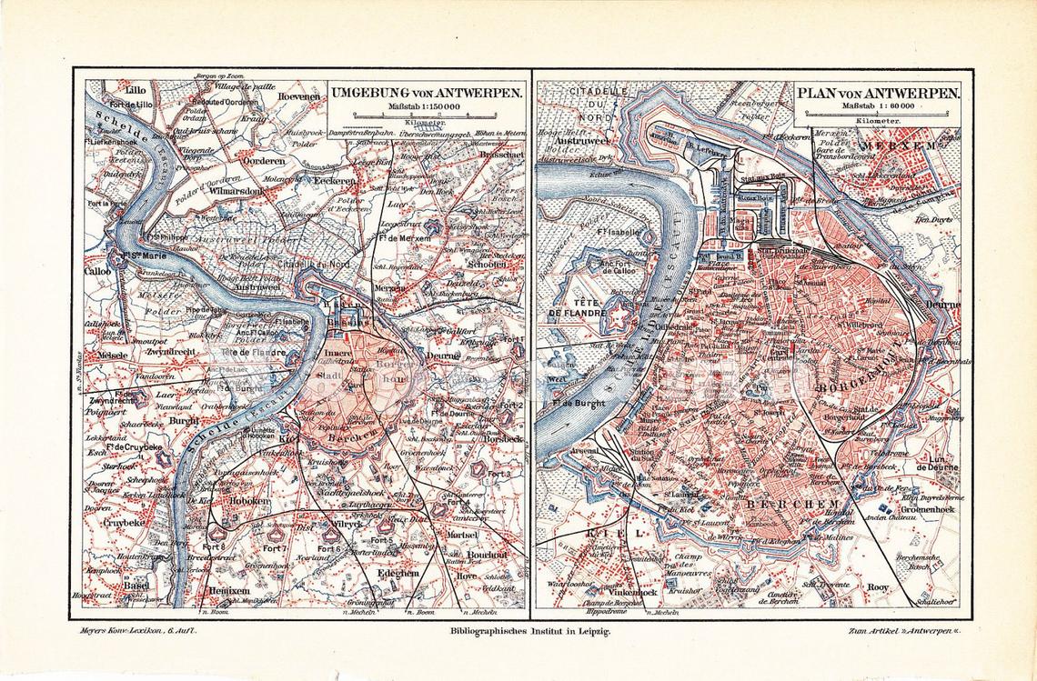 Rerum Romanarum: Mappa di Anversa (1902)