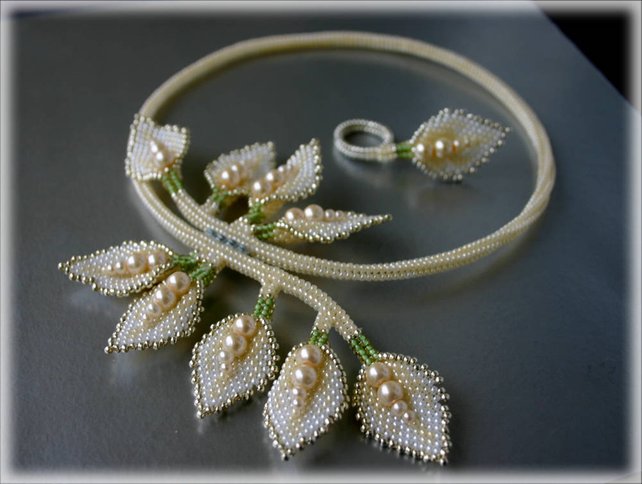 Glamorous Beadwork Patterns and Tutorials by AsszaBeadingArts / The ...