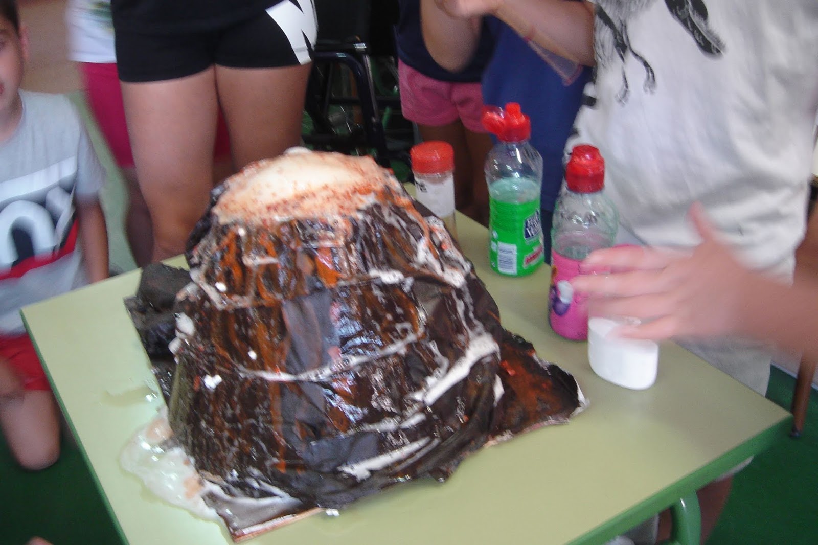 La Melodía de Colega: Experimento 9: El volcán.