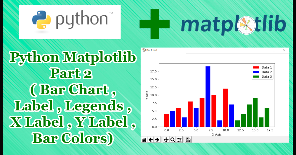 Python Matplotlib Tutorial Part 2 Bar Chartmulti Datalabelslegends Supercoders Web