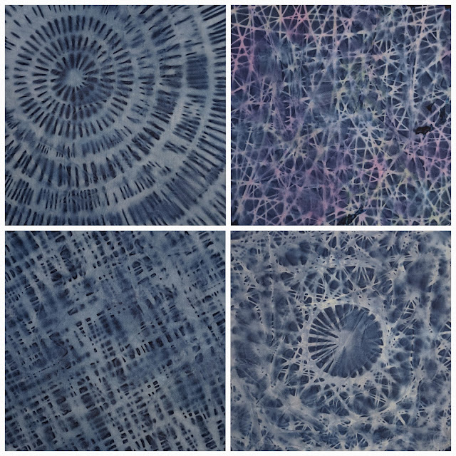 100 Days of Mark Making on Fabric: Celebratory Wrap Up