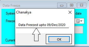 Data Freeze Settings Help Guide