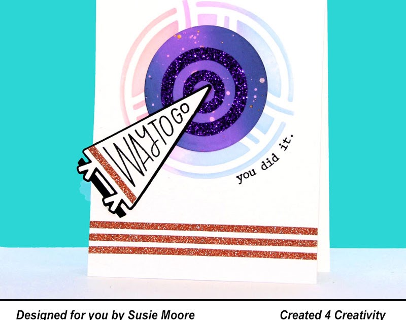 Created 4 Creativity : Make the Cards Challenge #4 - Way to Go