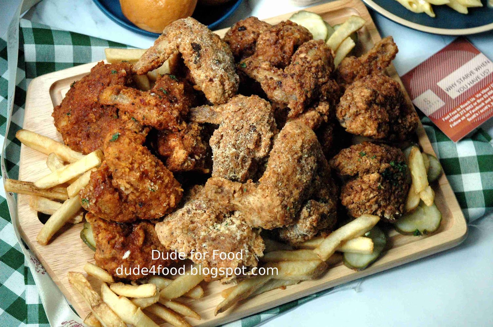 DUDE FOR FOOD: Dining in the Next Normal: A Family Feast for Four with ...