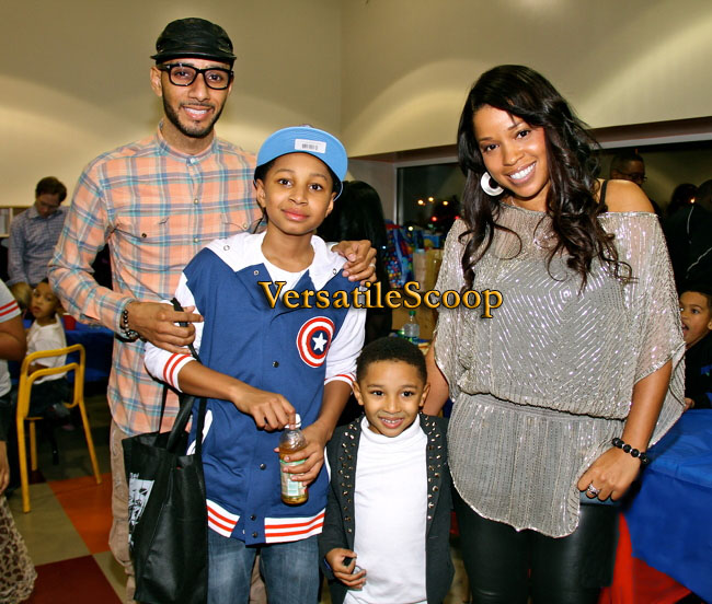 Versatile Scoop: Alicia Keys, Swizz Beatz and Mashonda Hanging out!