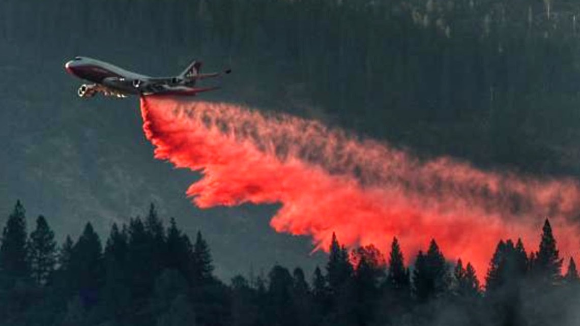Pillar to Post: AMERICANA / 747 SUPERTANKER FIGHTS FIRES IN WINE ...