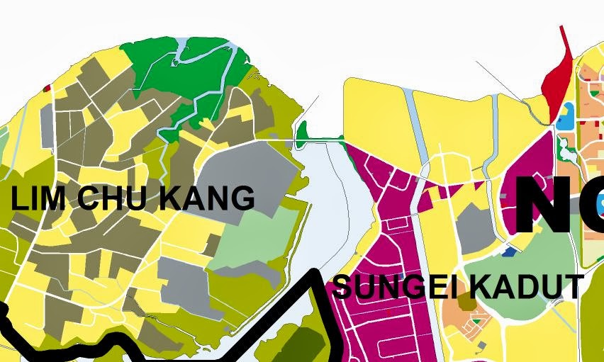 wild shores of singapore: Mandai mangroves in the Draft Master Plan 2013