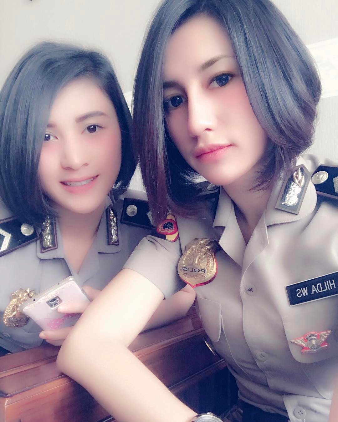 Briptu Nurmala Hilda, Polwan Cantik yang Hebohkan Dunia Maya - Berita ...