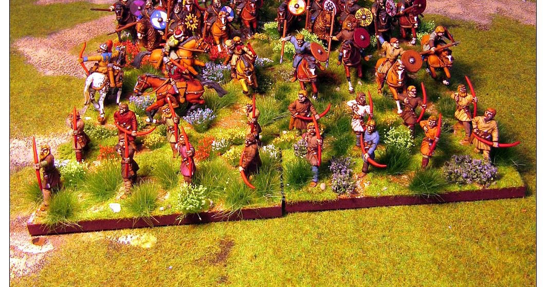 Impetus Armies in 28mm: Early Ostrogoths Basic Impetus army ,number five!!!