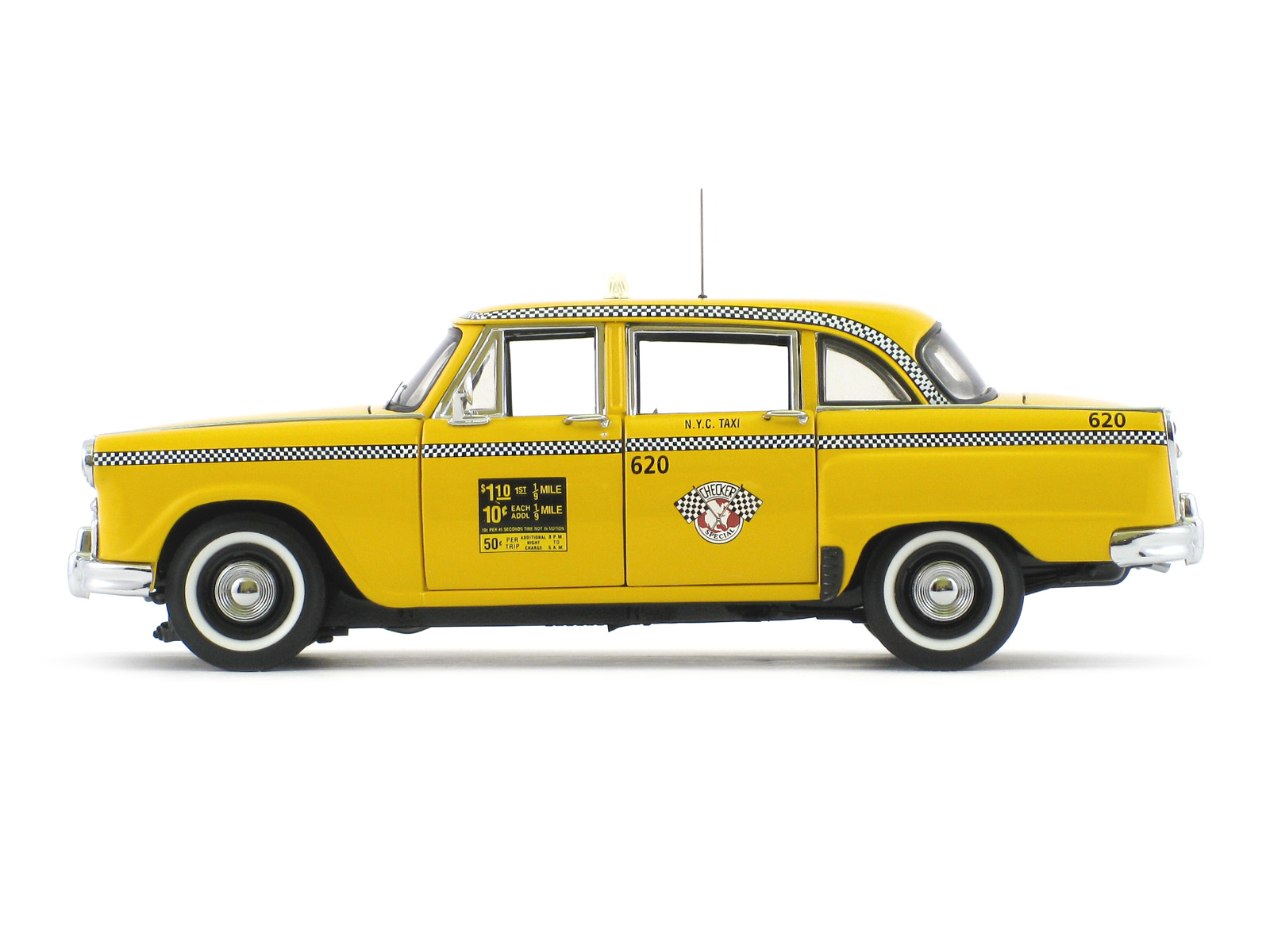 1963 Checker Taxi Cab Franklin Mint