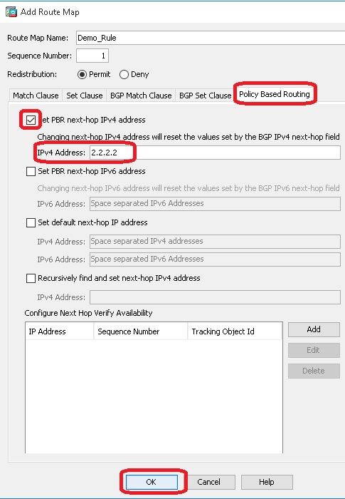 Knowledge Area: Cisco ASA Route Map ASDM