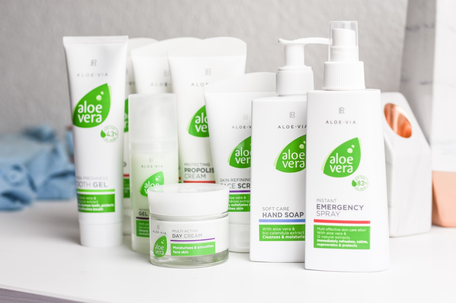 Aloha, Aloe Vera Produkt Linie von LR Health&Beauty - KOSCHKA