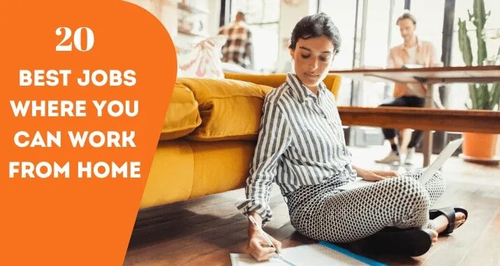20 best jobs work from home