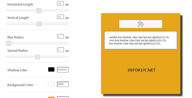 5 Website Box Shadow CSS Generator Terbaik 2023 - Infokuy