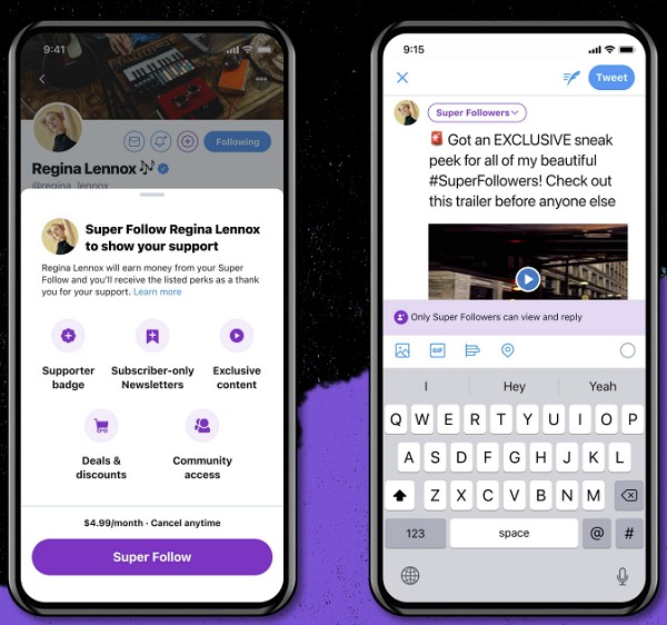 Twitter is Testing New Profile Layouts that Showcase the Super Follow ...