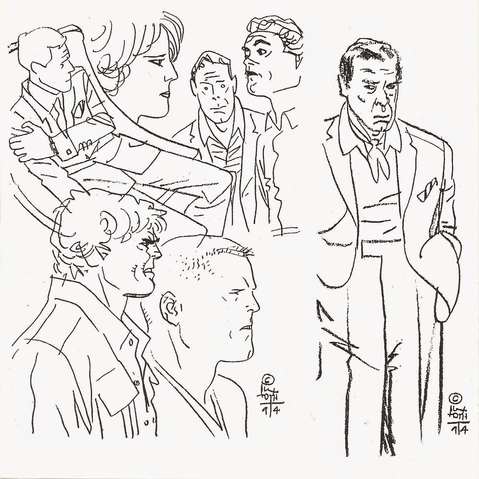 The ALEX TOTH archives: TOTH - SKETCHBOOK ALEX TOTH (Proyecto ...