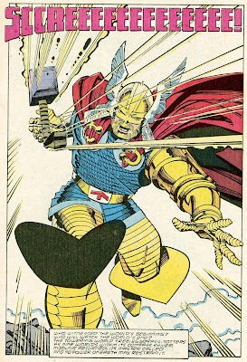 Marvel Comics of the 1980s: 1987 - Anatomy of a splash page - Thor #380