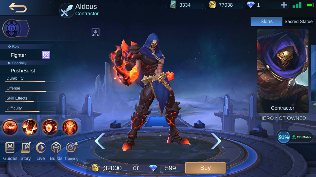 Aldous hero the fighter of Mobile Legends! The best build and guide for ...