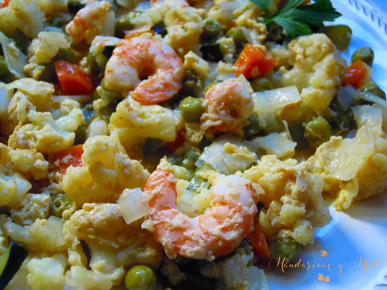 Panaché de verduras en microondas | Mandarinas y miel