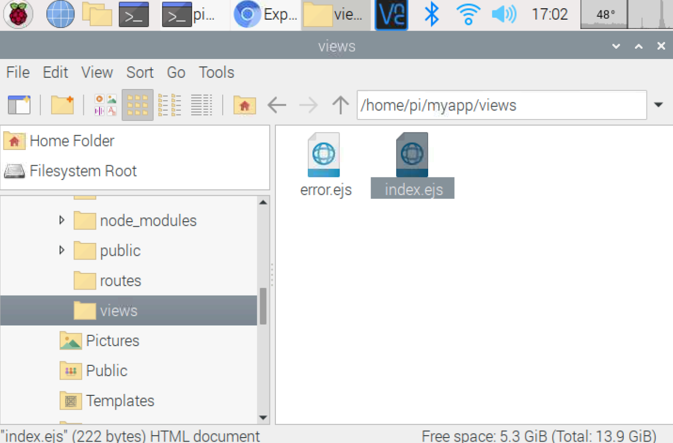 สร้าง Web app บน Raspberry pi ด้วย Node js และ Express - Bulan Tech