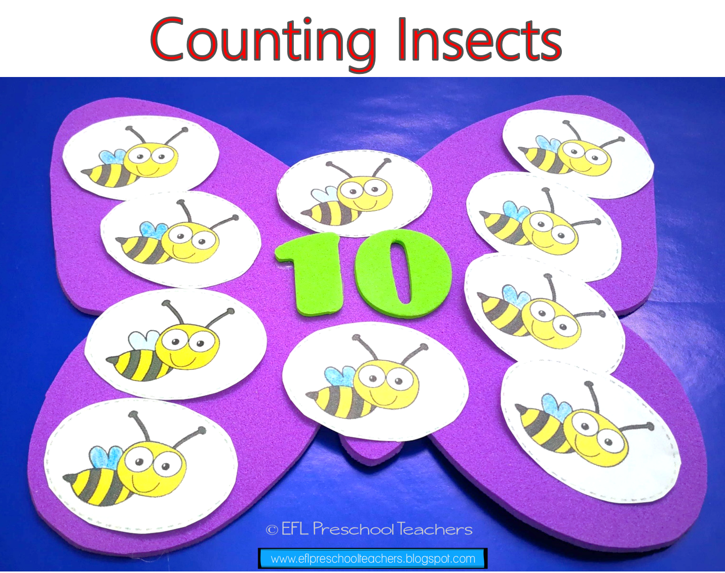 ESL/EFL Preschool Teachers: Butterfly and Bugs Unit for ESL Learners