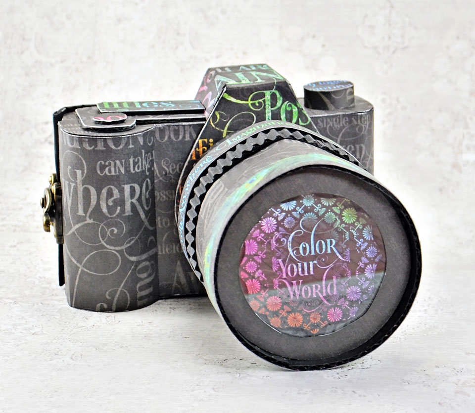 Scrappin For Me: Graphic 45 - Camera Mini Album