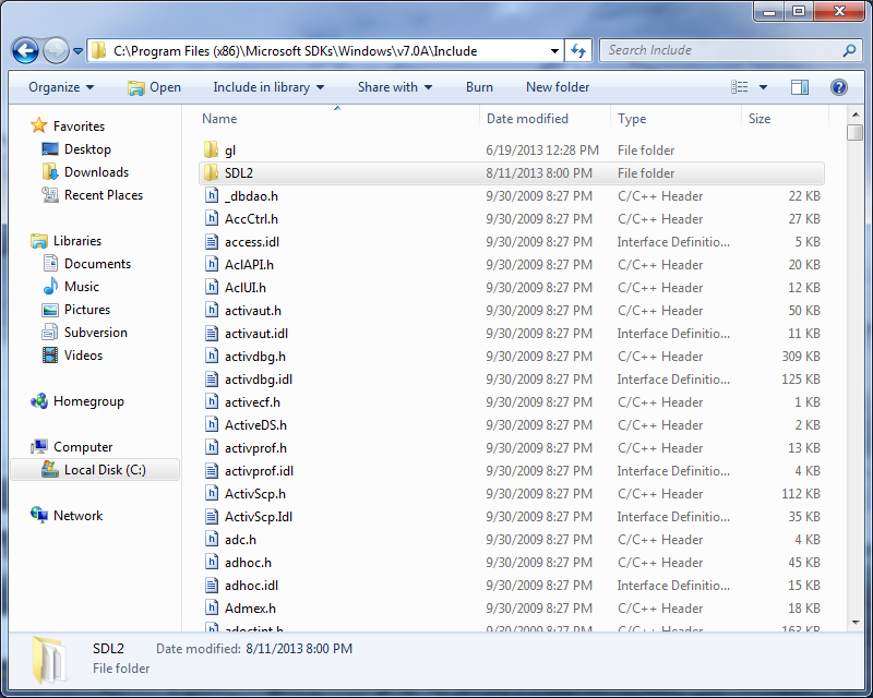 Programmer's Ranch: SDL2: Setting up SDL2 in Visual Studio 2010
