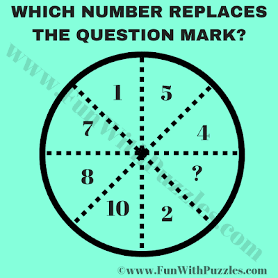 Find the Missing Number in the Circle Brain Teaser with Answer