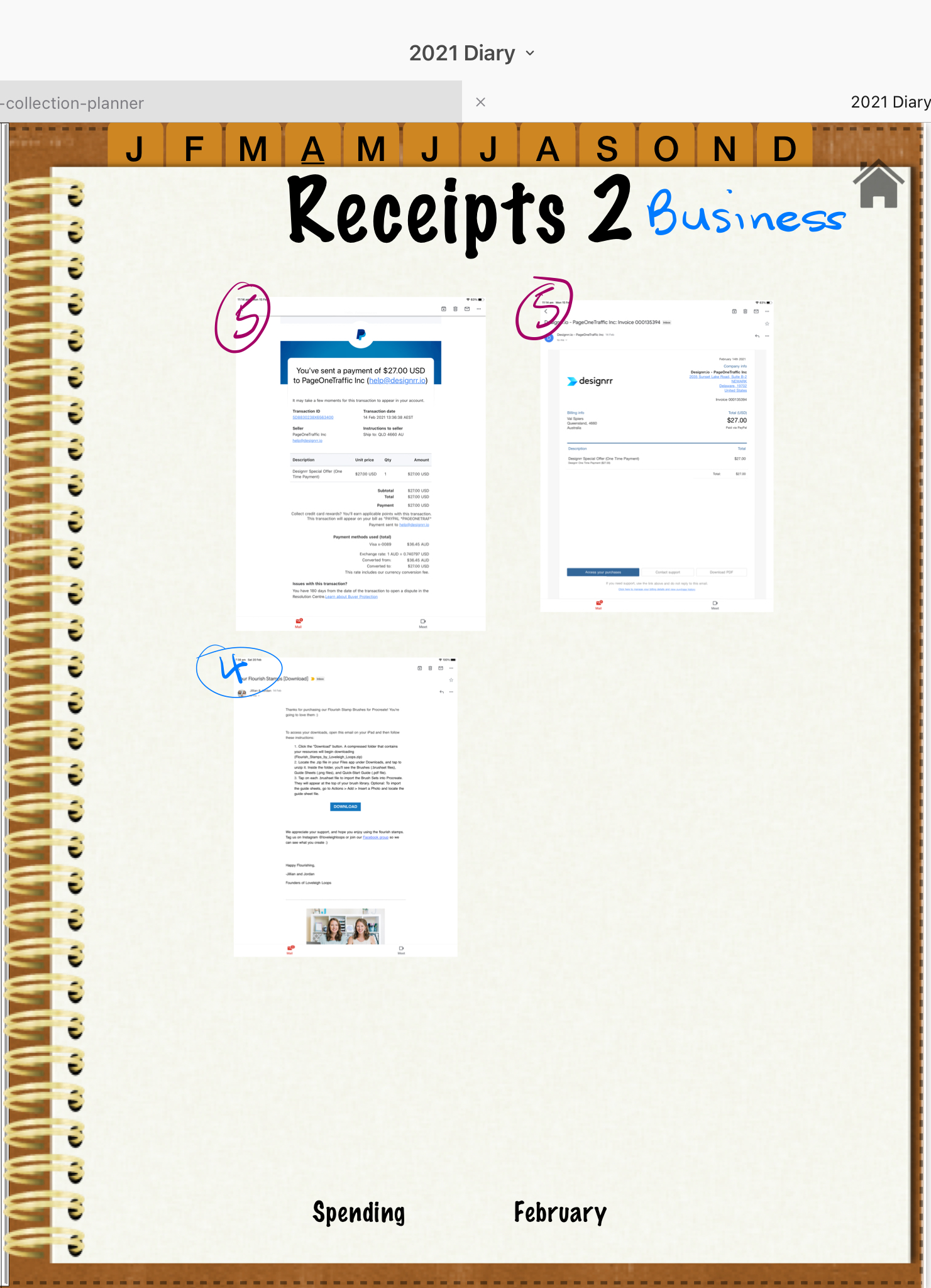 Tools I Use to Organise My Life: Organising my receipts with my digital ...
