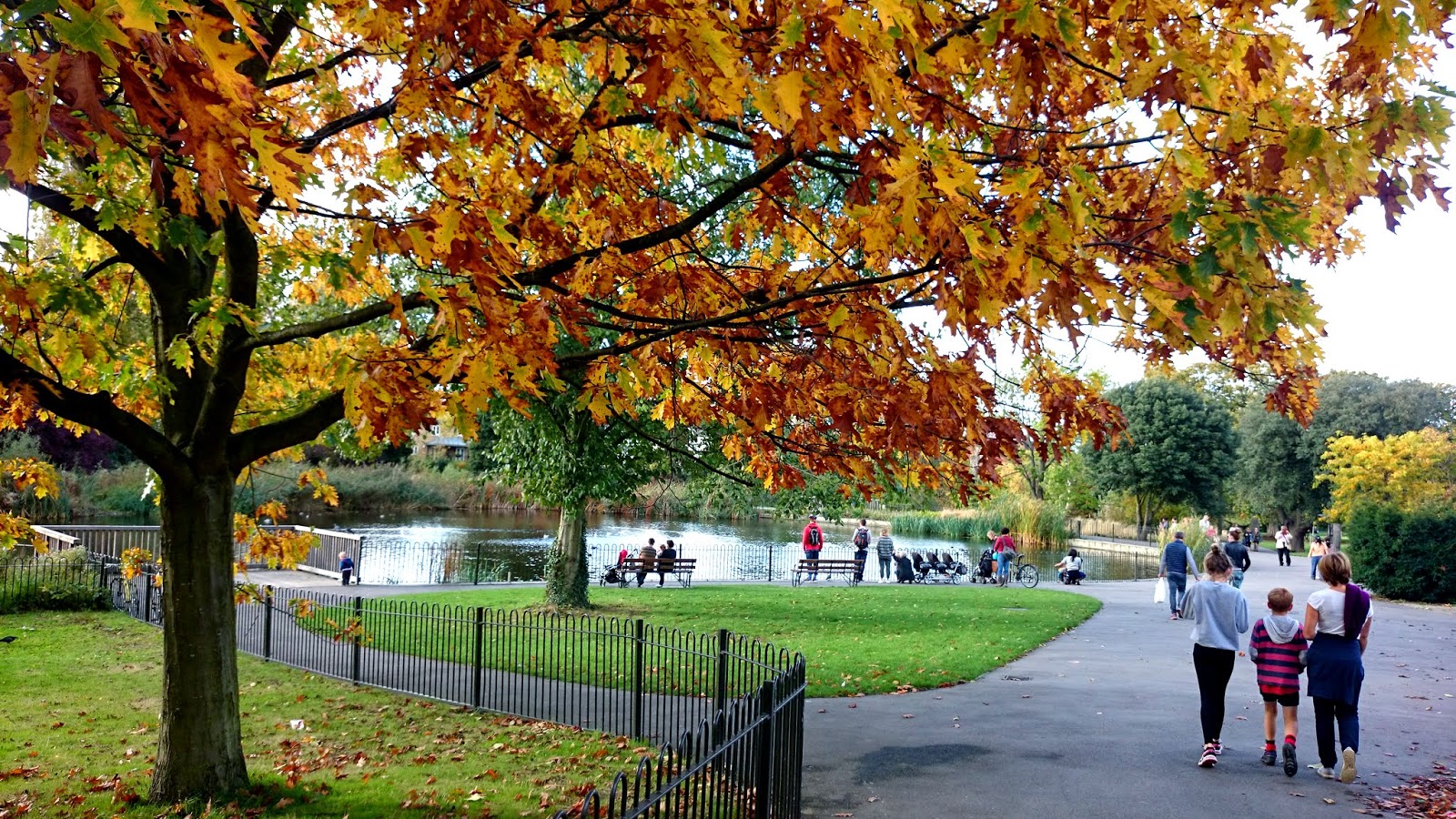 Layman's London: Autumn in Brockwell Park, south London