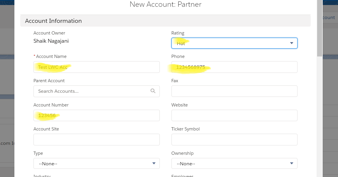 Salesforce Code Crack Create Record With Default Field Valuespre