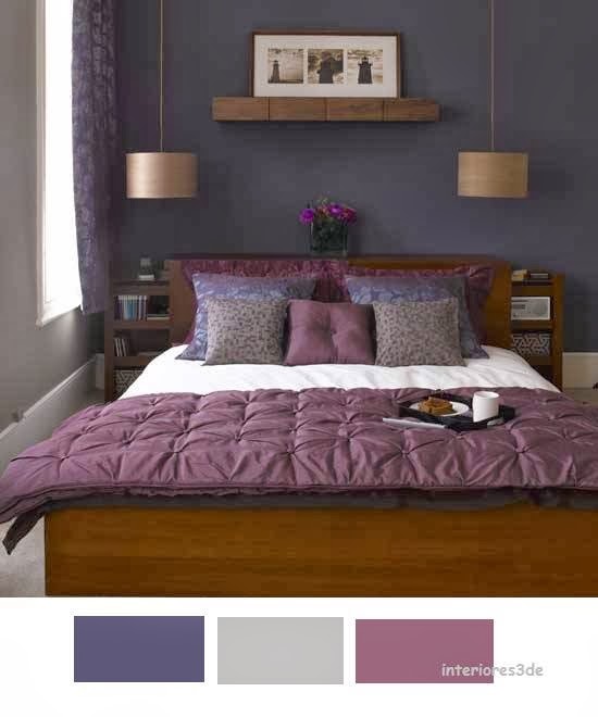 DECORACION DE CASAS PEQUEÑAS: HABITACION CON MUEBLES CHOCOLATE