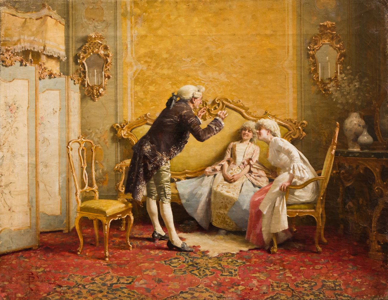 Giovanni Paolo Bedini (1844-1924) | Genre painter | Tutt'Art@ | Pittura ...