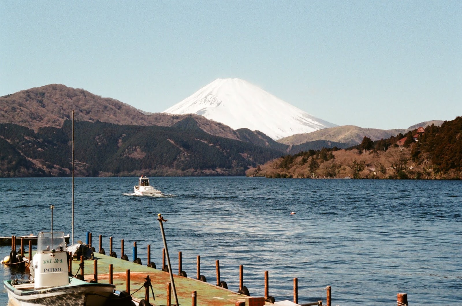 Mount Fuji and hot spring baths in Hakone, Japan