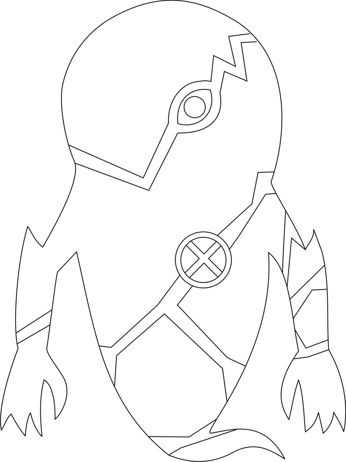 Desenho do Ben 10 Para Colorir ~ Desenhos para Colorir