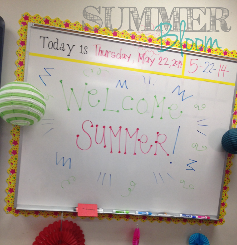 Summer Bloom: Teach. Create. Party: Welcome Summer!! I hope your summer ...