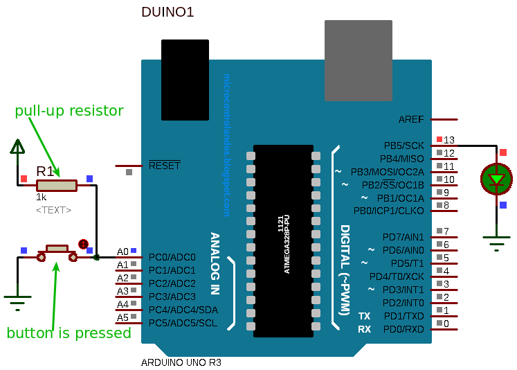 Handling input-pin in Arduino